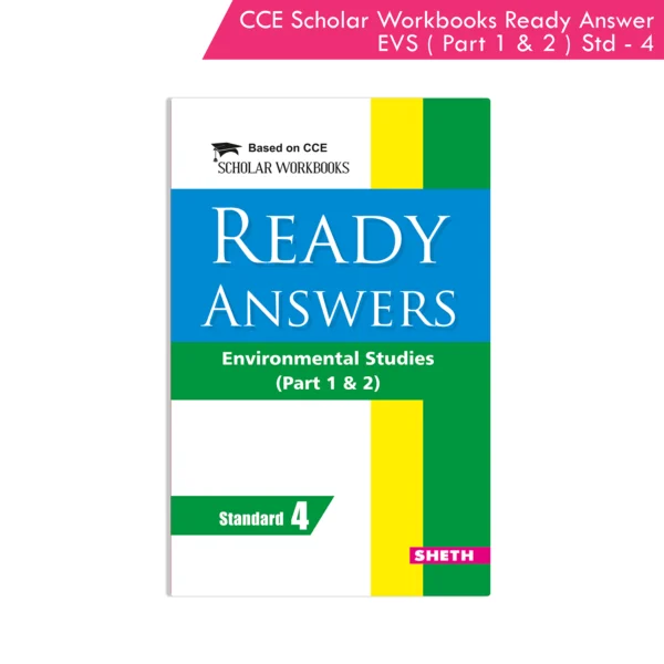 CCE Scholar Workbooks Ready Answers Environmental Studies (EVS) (Part 1 ...