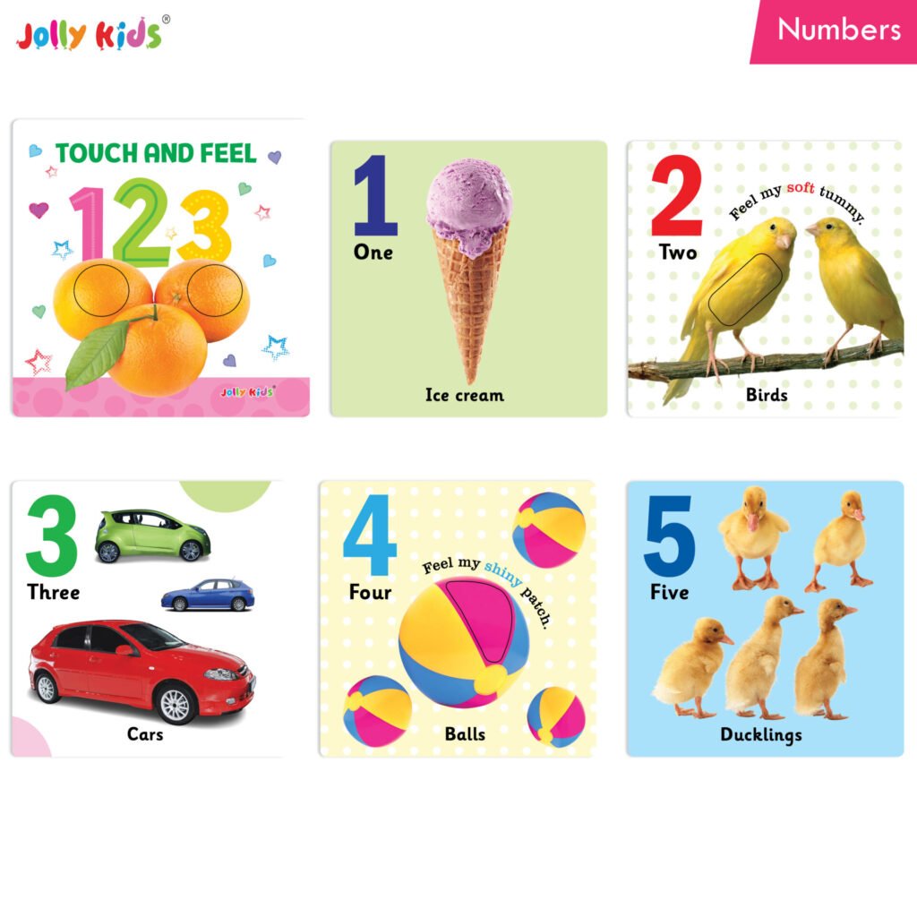 Jolly Kids Touch and Feel Alphabet-Numbers-My First Words-Animals ...