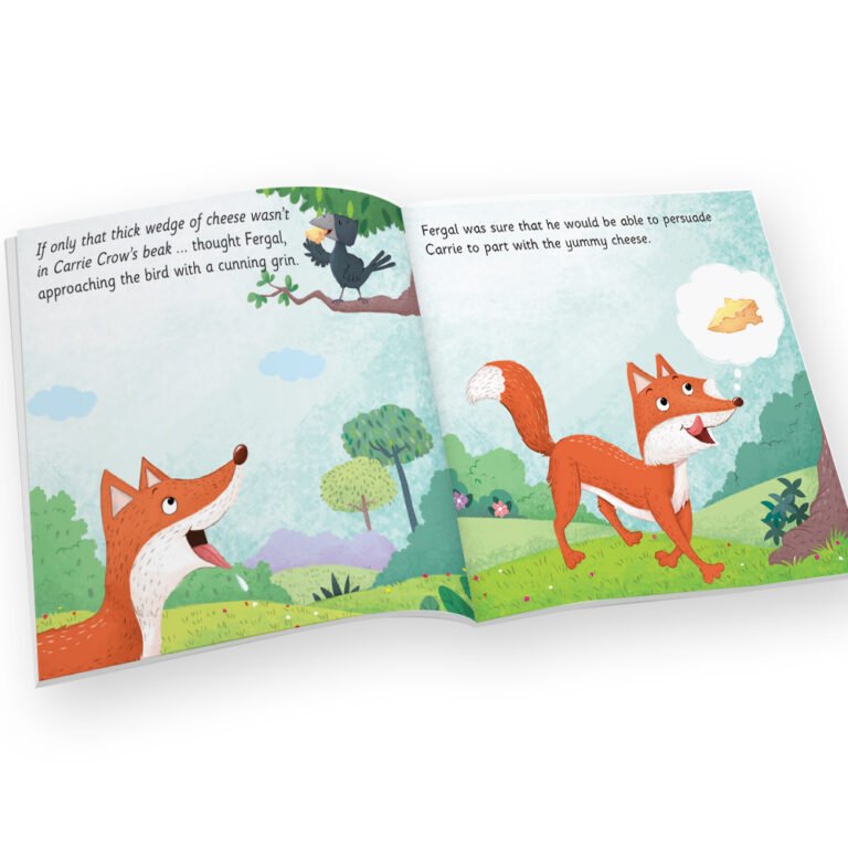 Jolly Kids Aesop’s Fables Story Book Set 1 (Set of 4) The Ant and the ...
