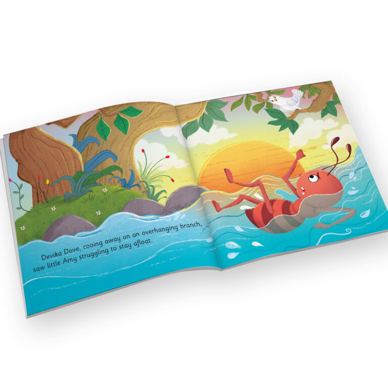 Jolly Kids Aesop’s Fables Stories Books Set 1 (Set of 4) The Ant and ...