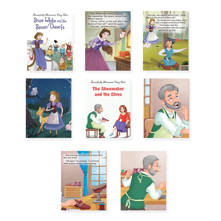 Jolly Kids Beautifully Illustrated Fairy Tales Books G Set of 16 ...