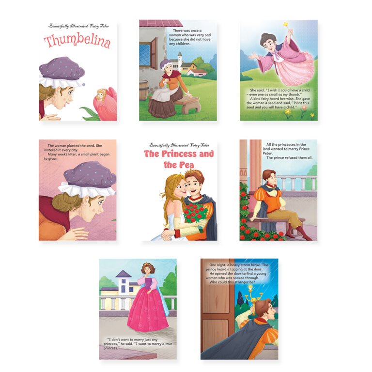 Jolly Kids Beautifully Illustrated Fairy Tales Books G Set of 16 ...