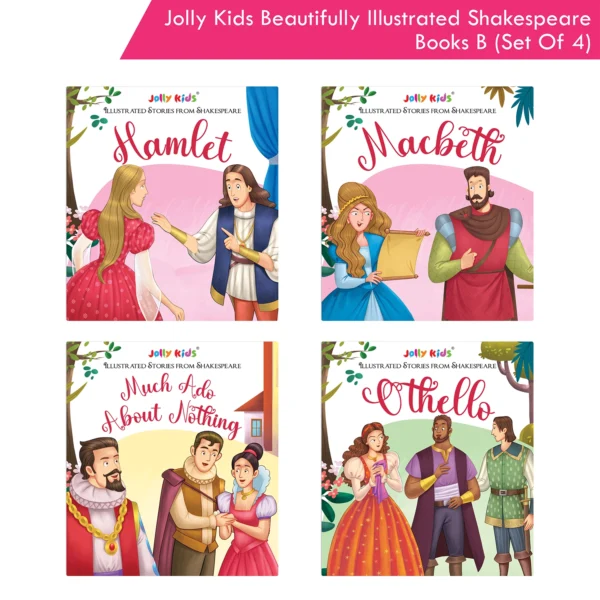 Jolly Kids Illustrated Stories From Shakespeare Books-B Set of 4 ...