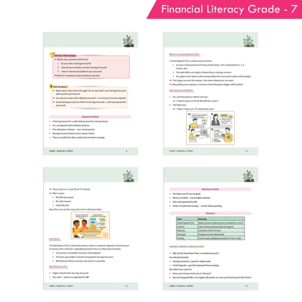 Financial Literacy Book Grade 7 | NEP 2020 Guide for Student