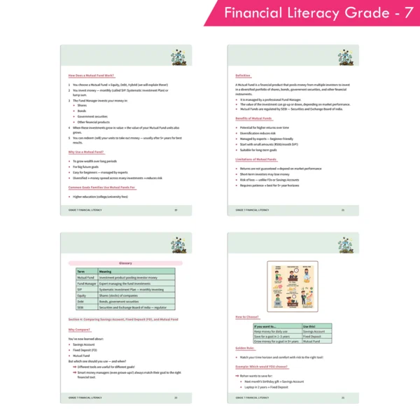 Financial Literacy Book Grade 7 | NEP 2020 Guide for Student