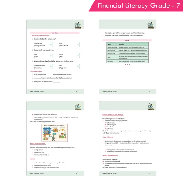 Financial Literacy Book Grade 7 | NEP 2020 Guide for Student
