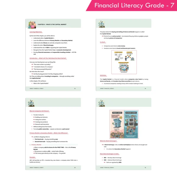 Financial Literacy Book Grade 7 | NEP 2020 Guide for Student